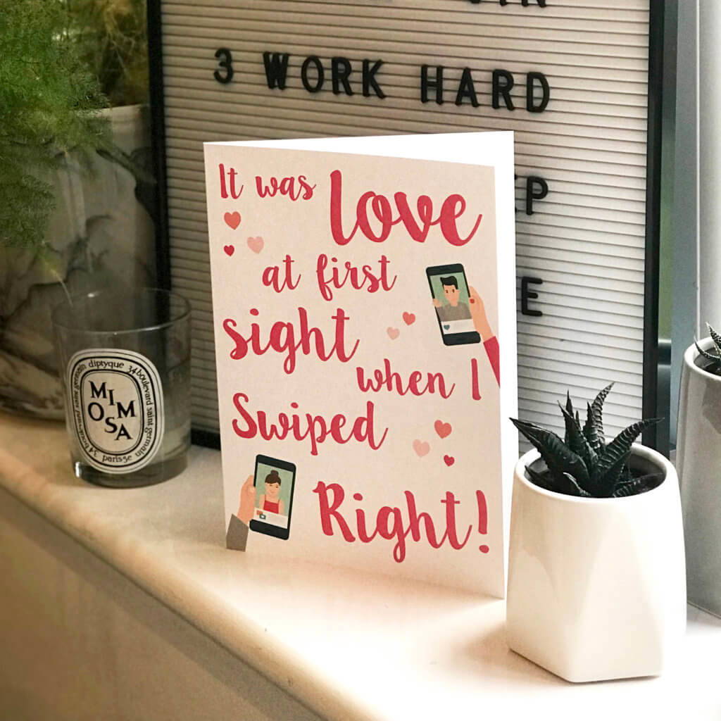 Swiped Right Tinder Card - Rodo Creative