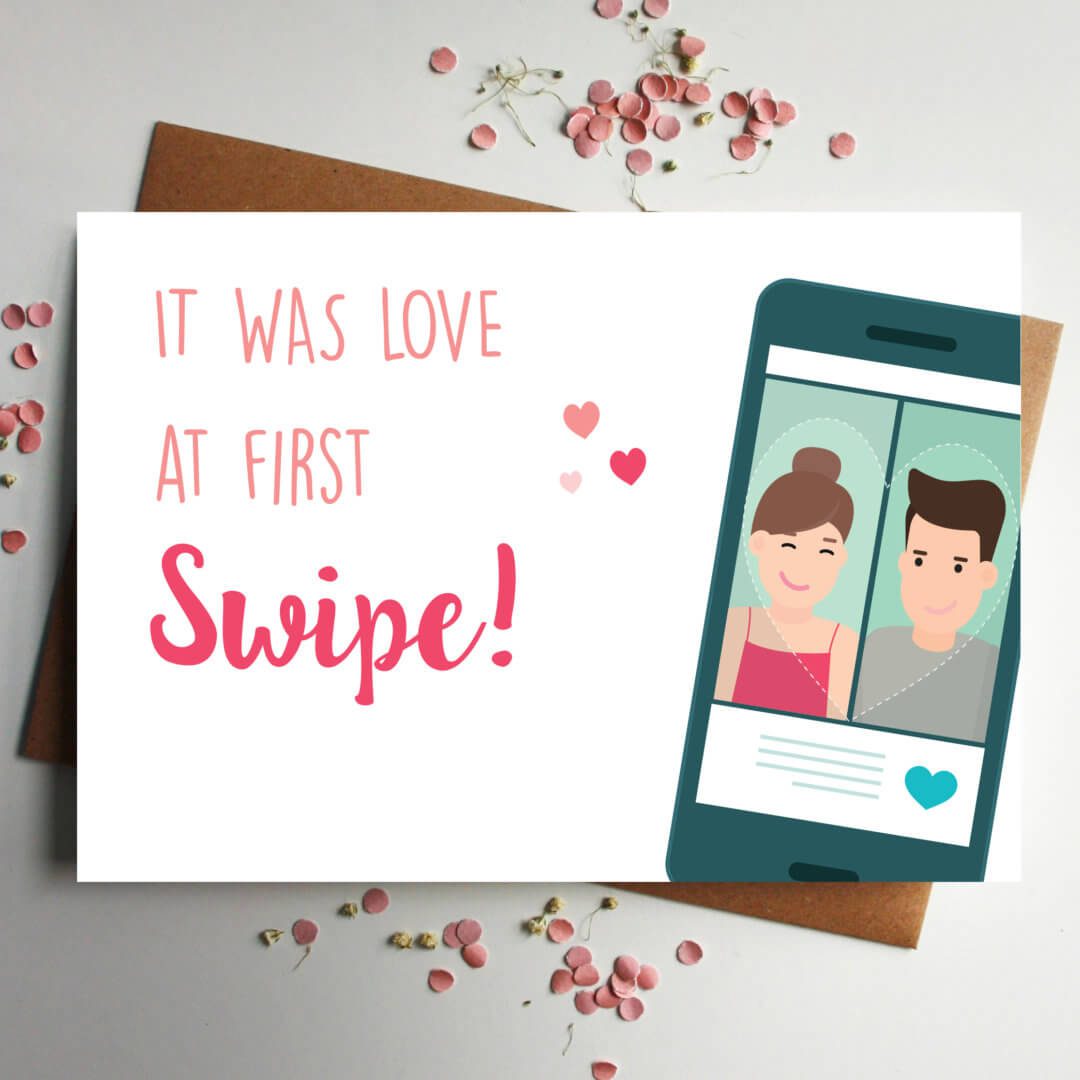 Swiped Right Tinder Card - Rodo Creative