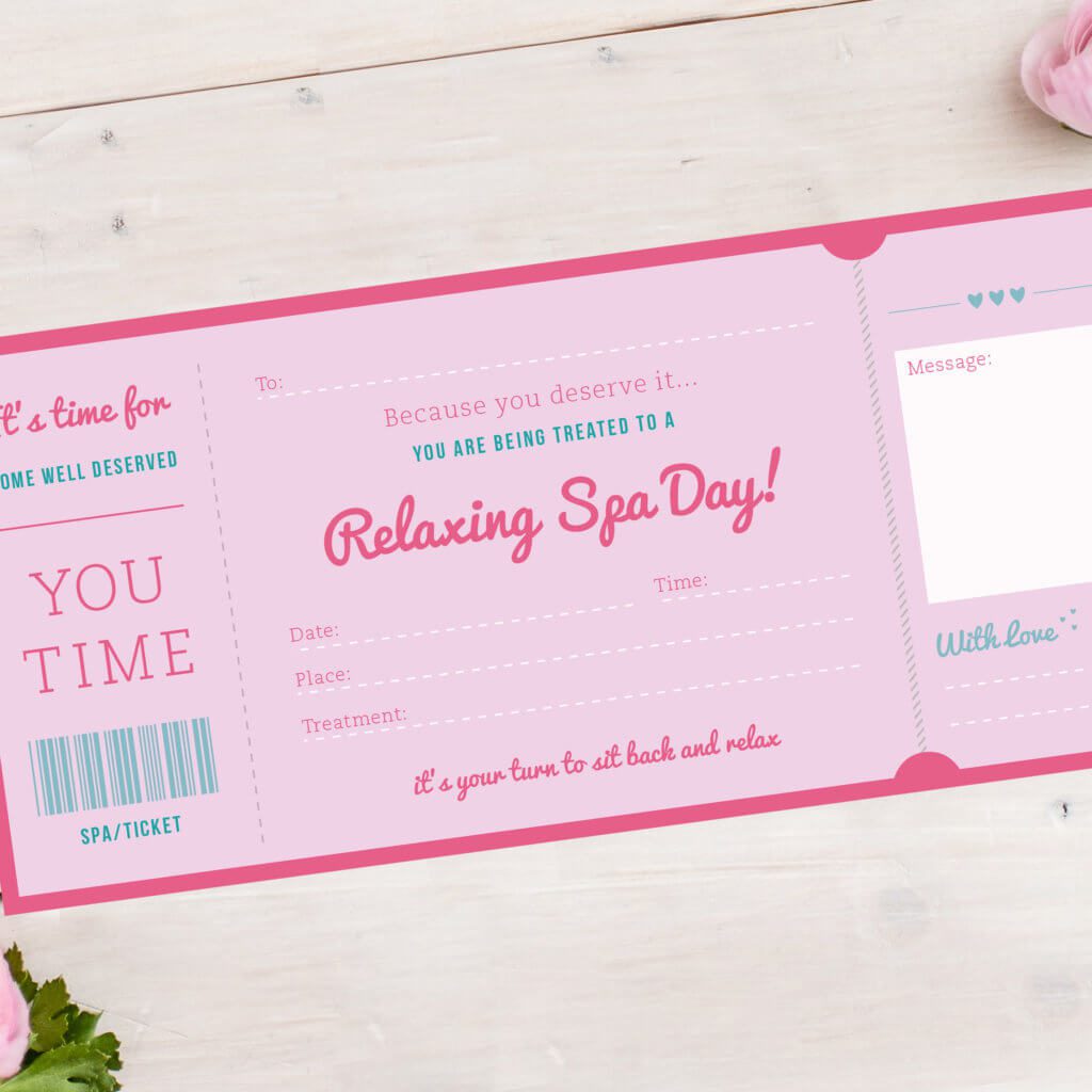 Spa Day Treatment Ticket - Rodo Creative