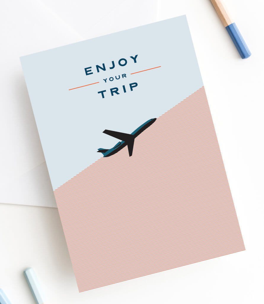 Travel Card - Greeting card designed by Rodo Creative in Manchester