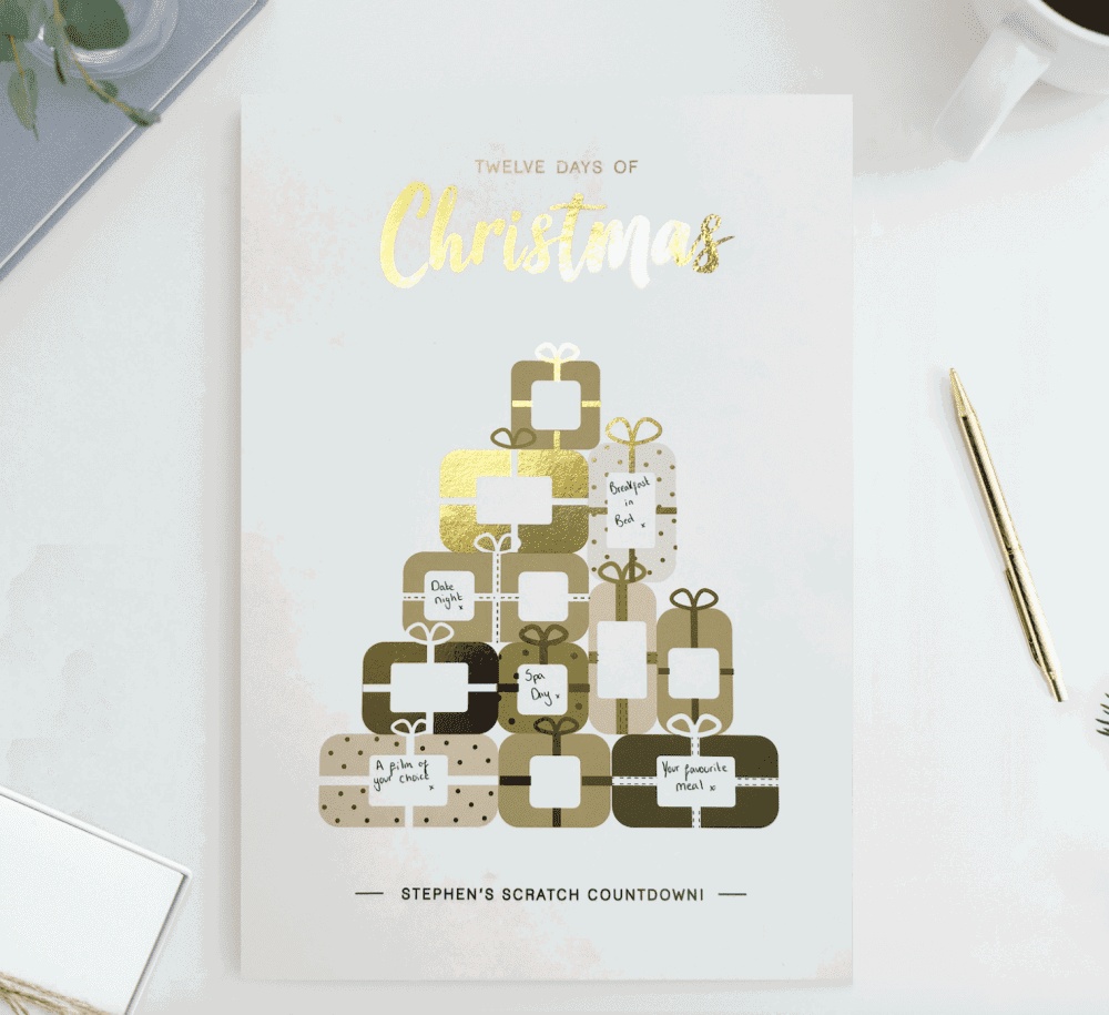 Scratch Countdown Advent Calendar - Designed by Rodo Creative