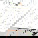 Elegant Gold Table Plan - Designed by Rodo Creative in Manchester