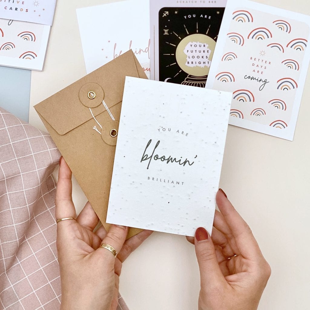 Pack of Six Positive Postcards - Designed by Rodo Creative